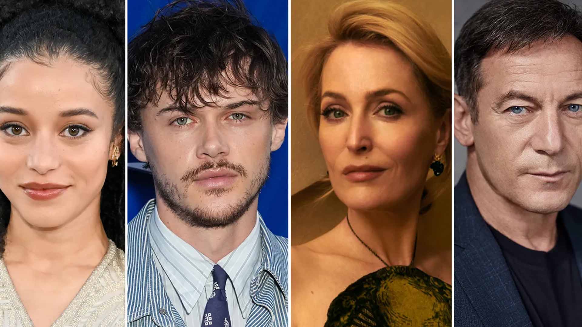 جیلین اندرسون و جیسون آیزاکس در فیلم «مجموعهٔ جولیا» (The Julia Set ...